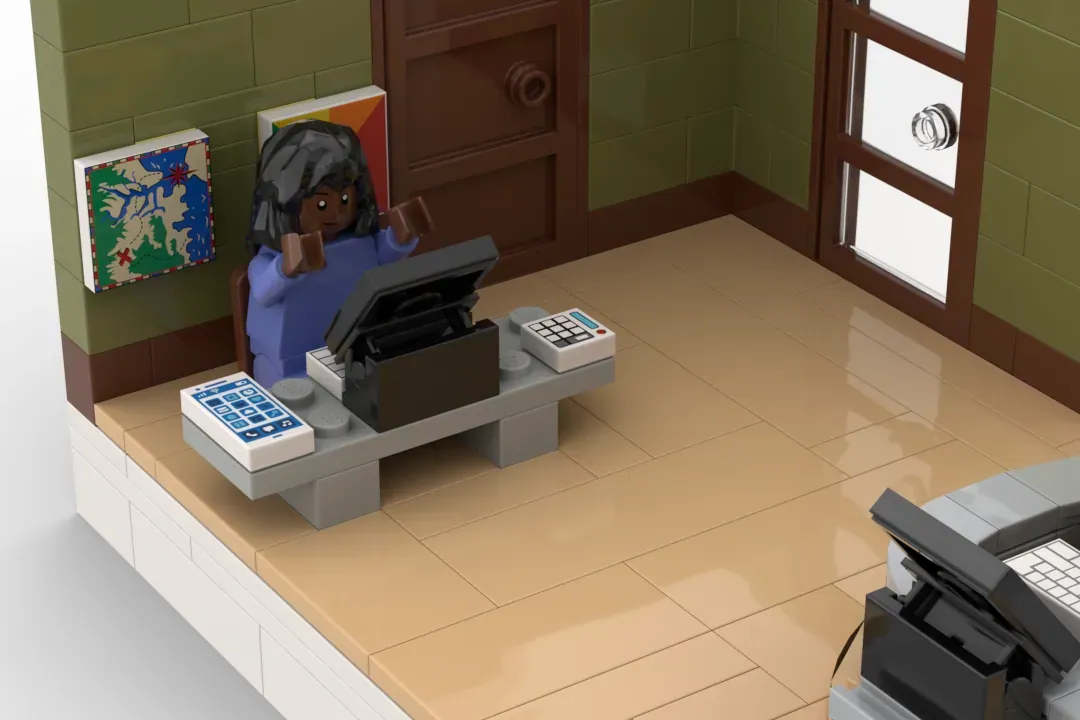 Parks and Recreation Rons Desk | LEGO® Ideas