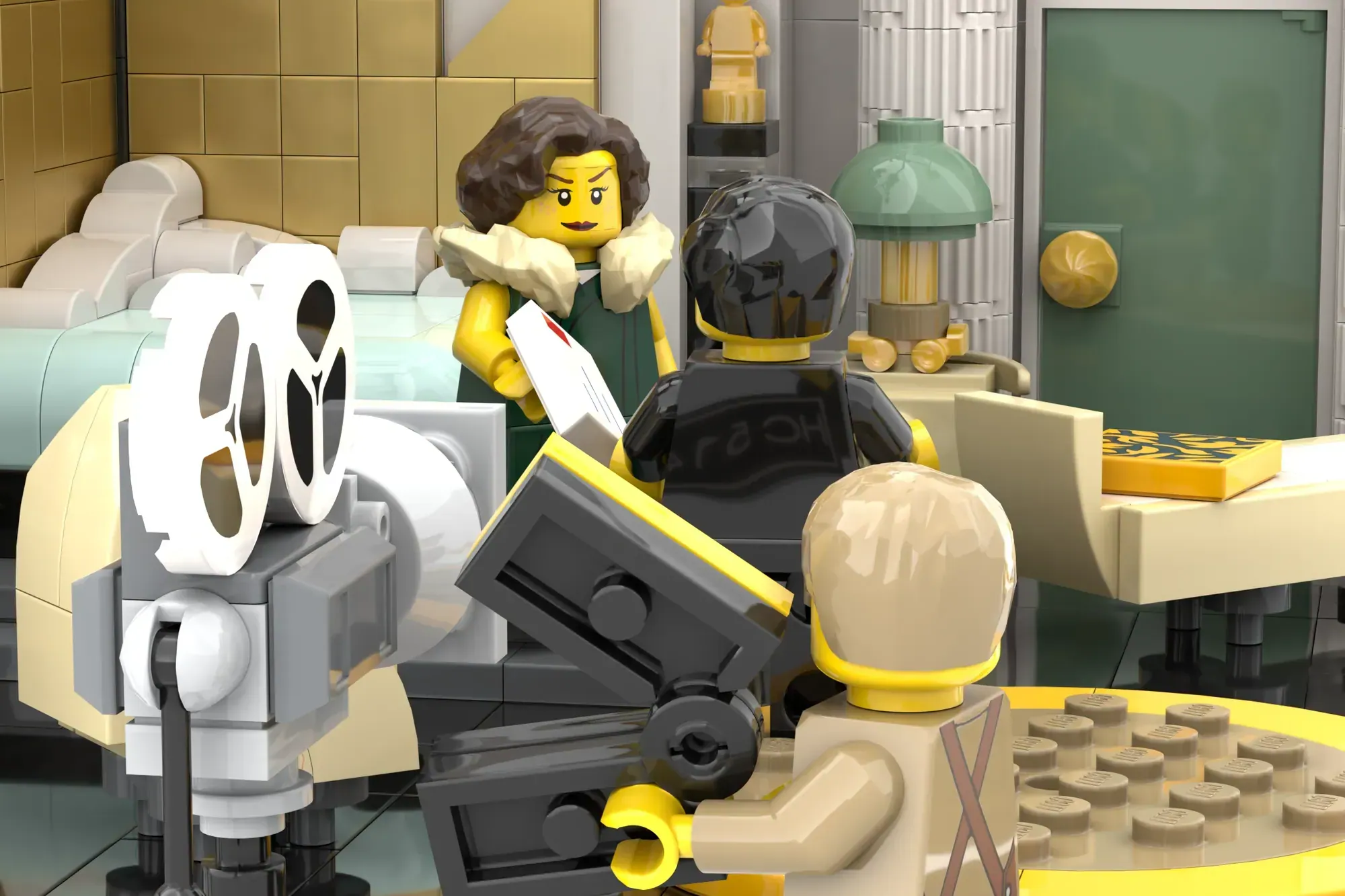 The Kiss - 1929 (Art Deco Movie Set) | LEGO® Ideas