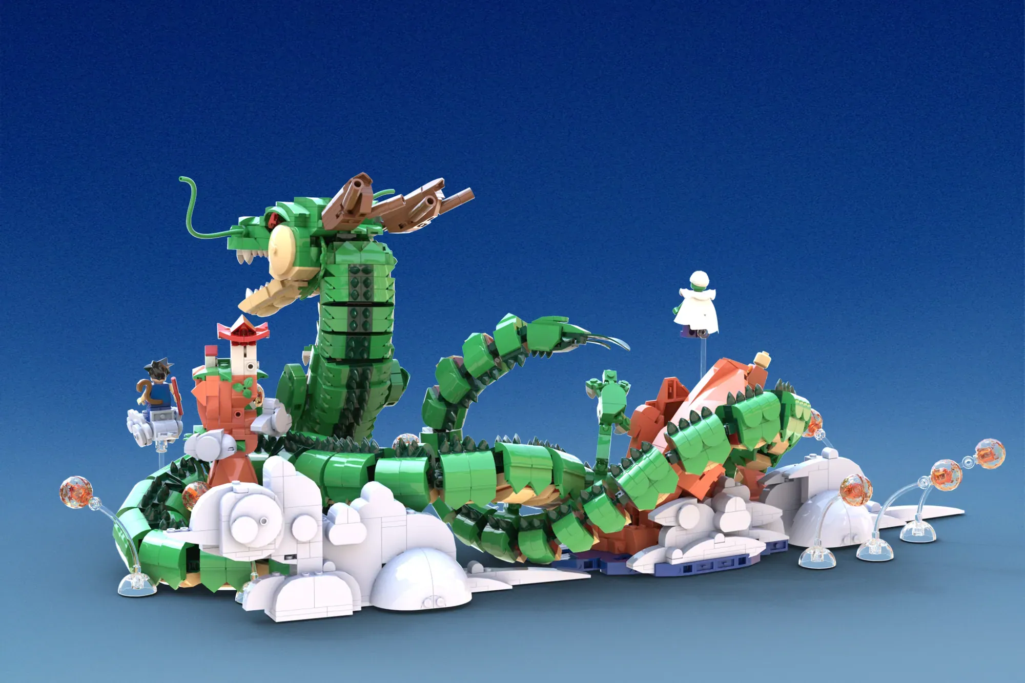 Dragon Ball, the Beginning. Shenron | LEGO® Ideas
