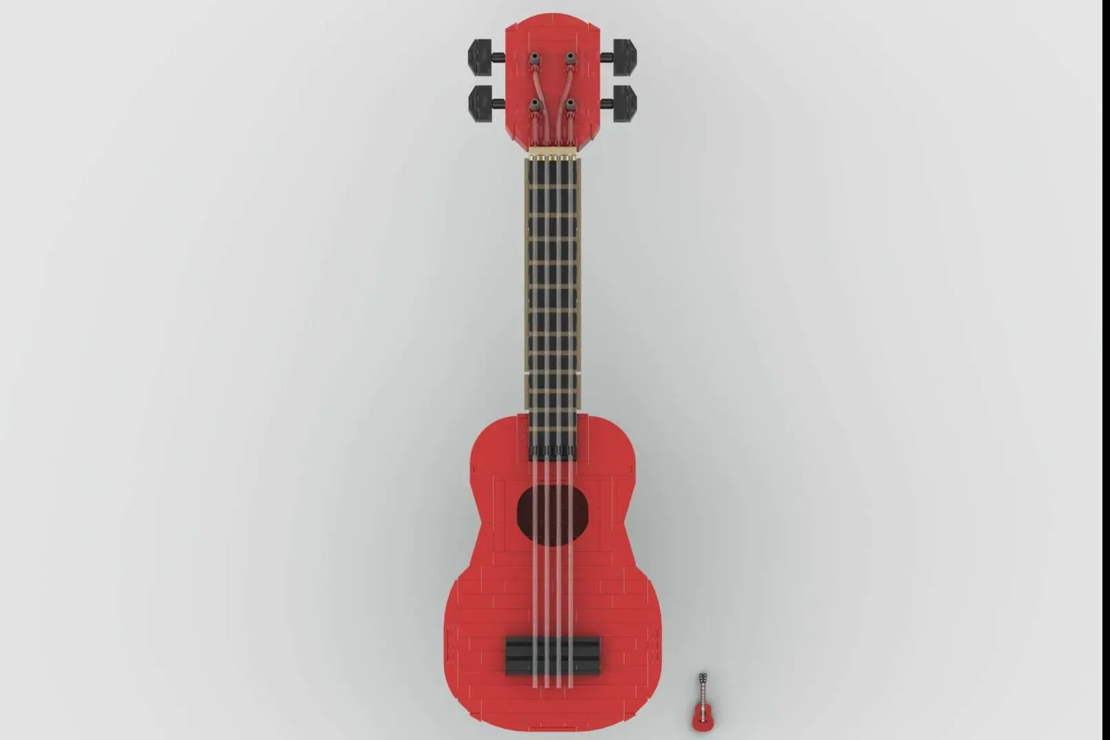 1:1 Ukulele - Life-Sized Instrument | LEGO® Ideas