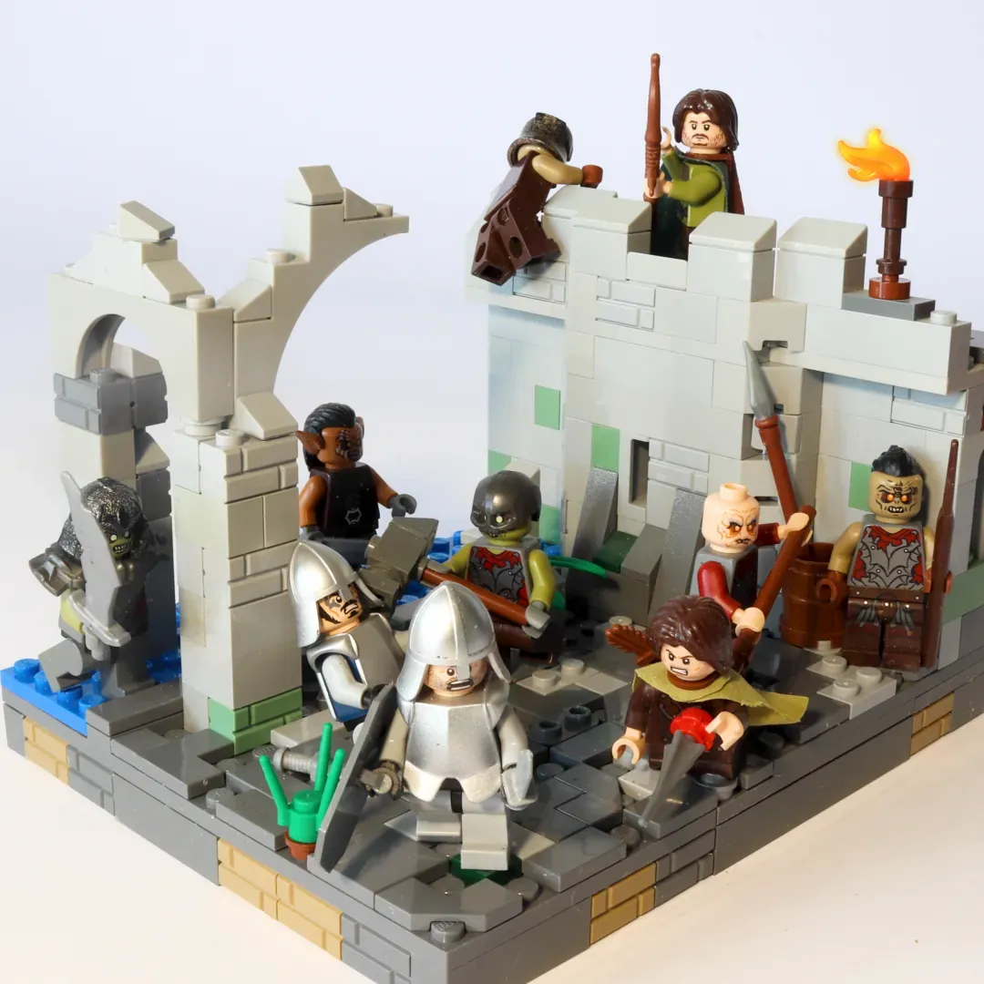 Scene: Battle of Osgiliath Diorama | LEGO® Ideas