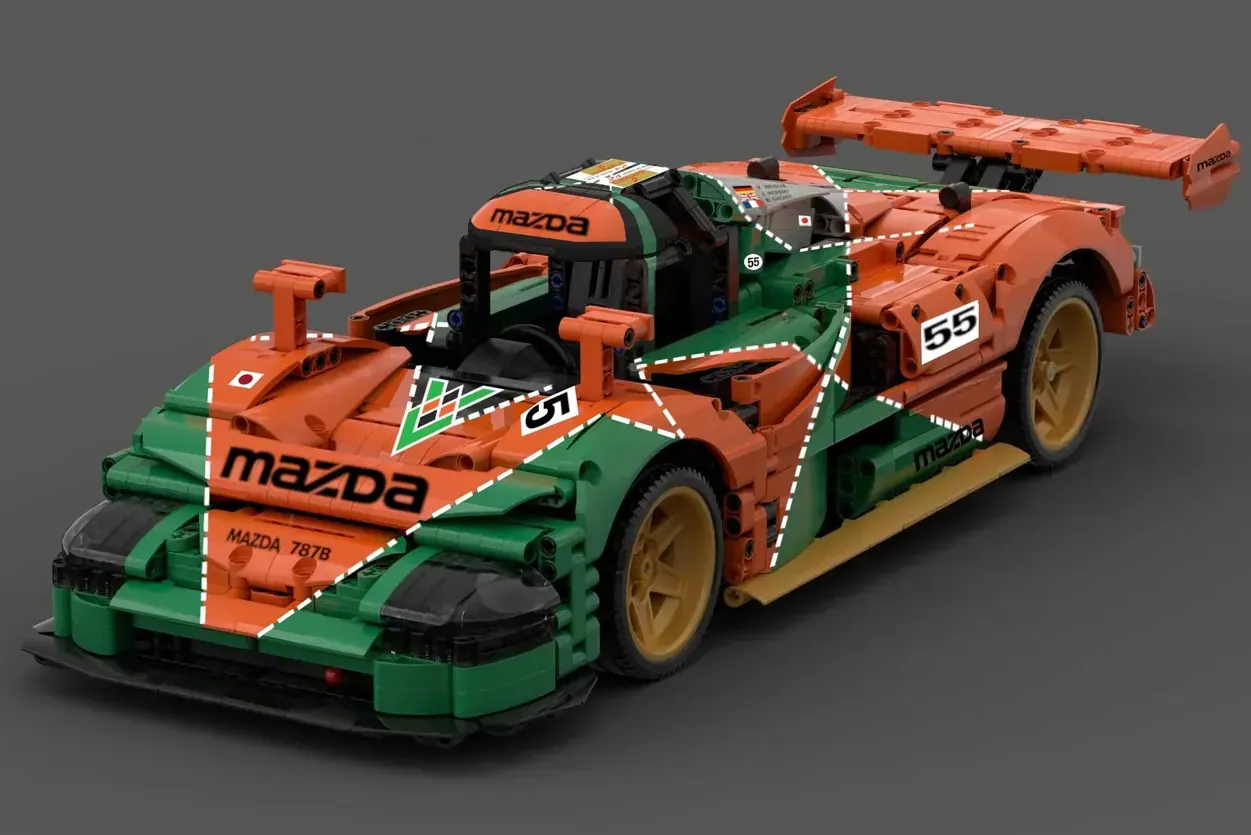 Le Mans Mazda 787B | LEGO® Ideas