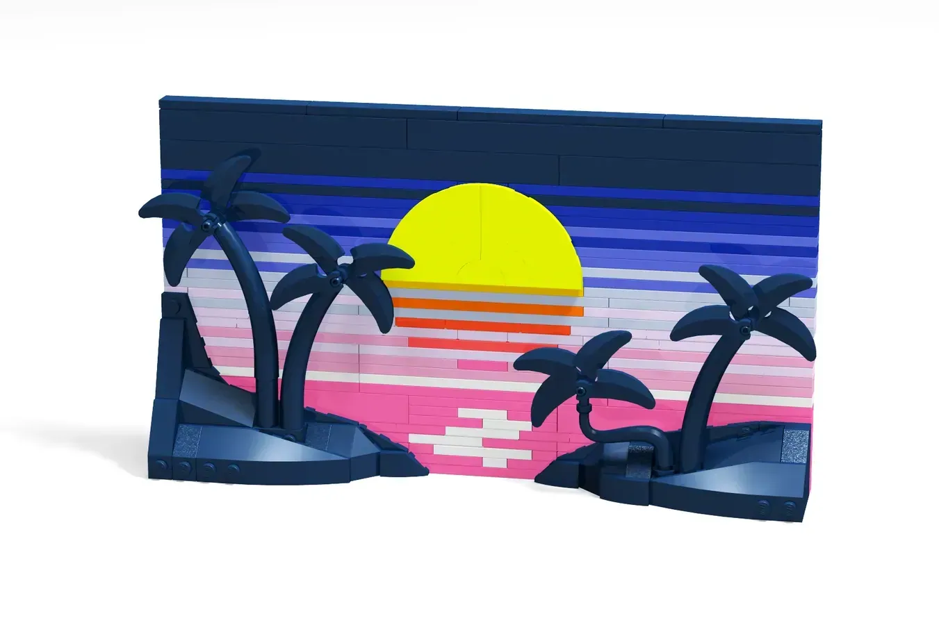 Neon Sunset | LEGO® Ideas