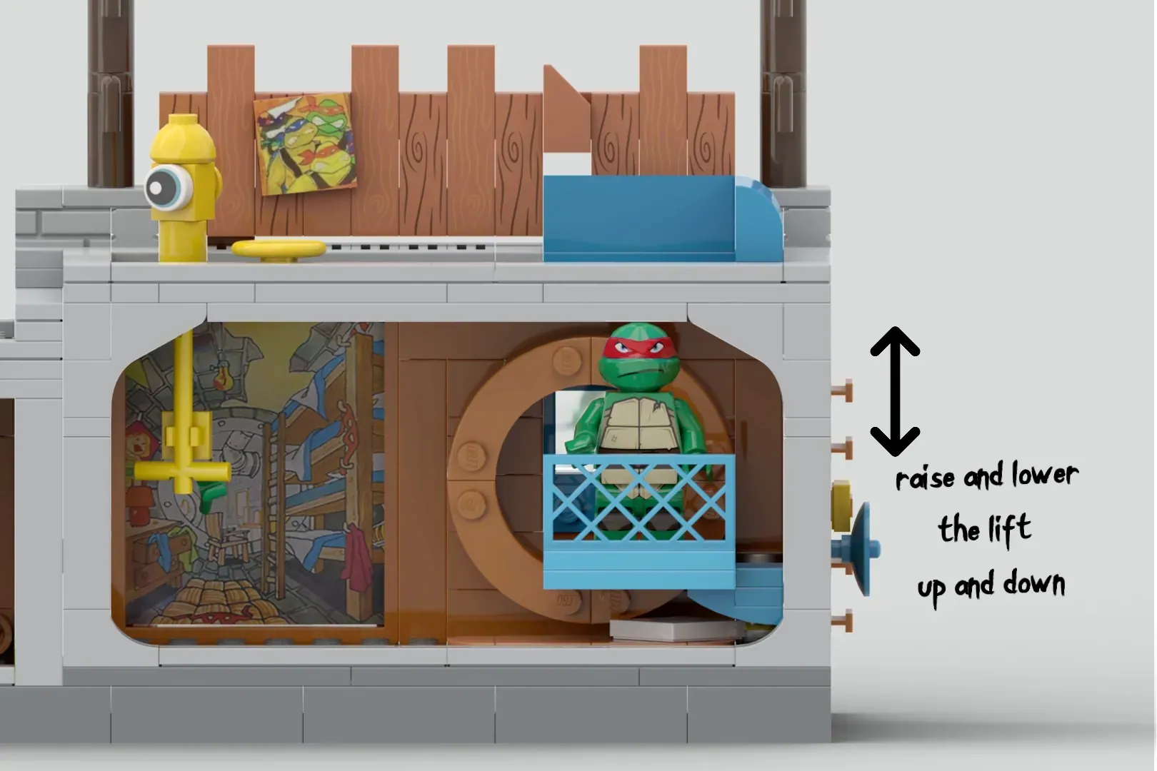 Teenage Mutant Ninja Turtles - Sewer Playset | LEGO® Ideas