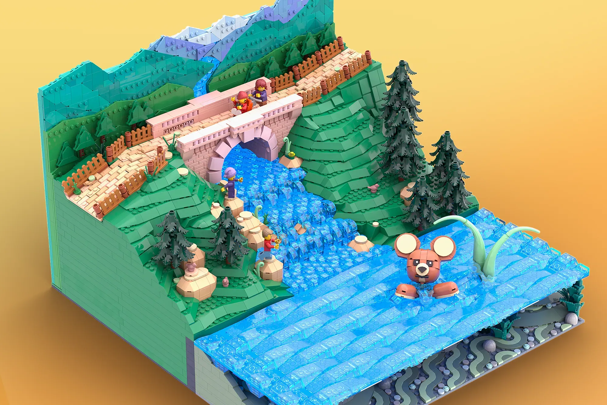 A Teddy Bear Overboard | LEGO® Ideas