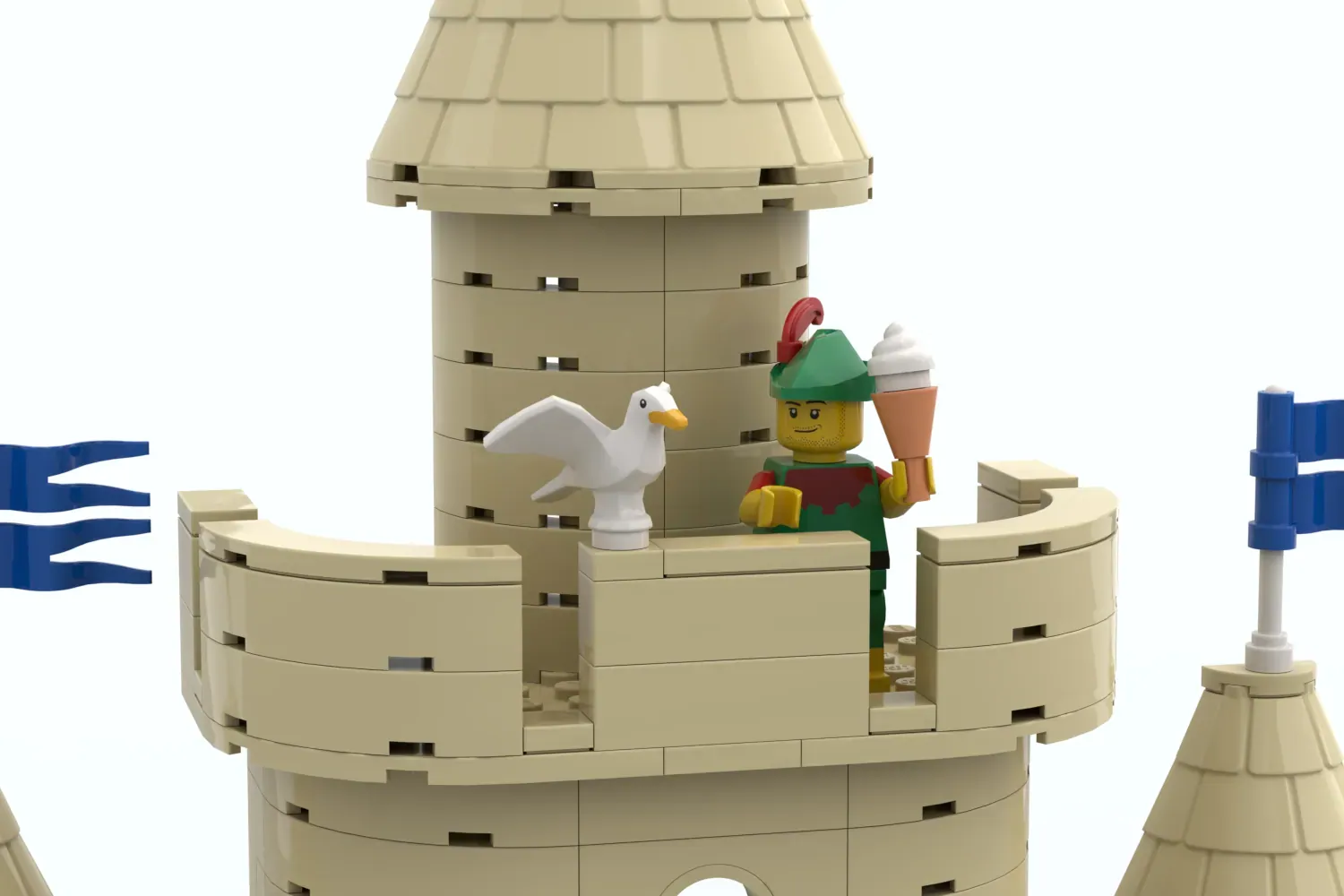 Sandcastle Adventures by the Beach | LEGO® Ideas