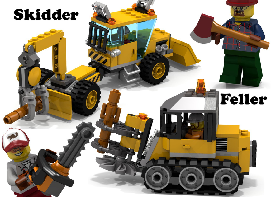 Swamp Logging Equipment