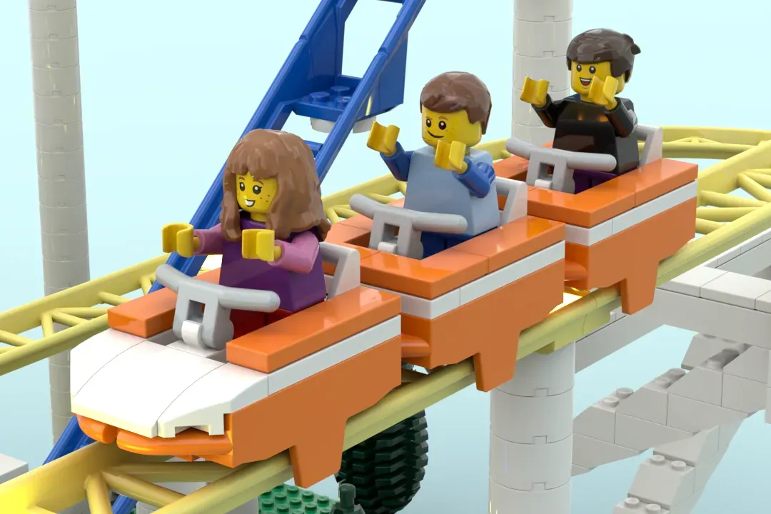 Intertwining Coasters (Sunrider and Starseeker) | LEGO® Ideas