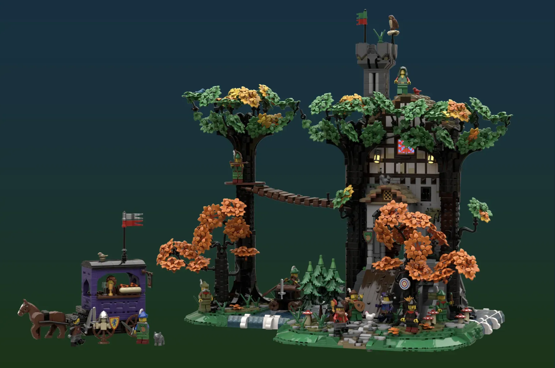 The Forestmen's Creaky Fortress | LEGO® Ideas