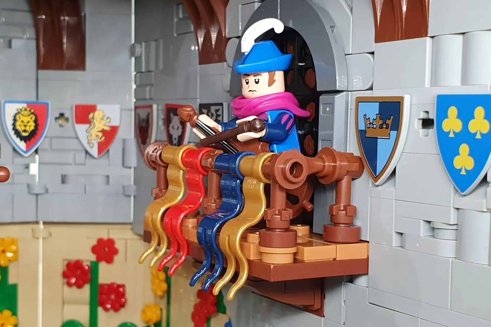 Medieval Great Hall Book Nook | LEGO® Ideas