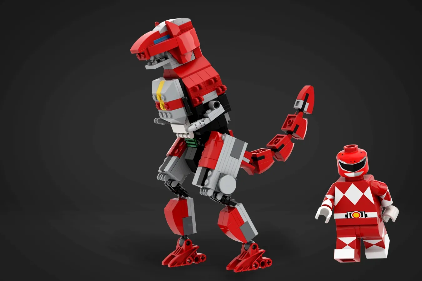 Go Go Power Rangers! Lego Megazord | LEGO® Ideas