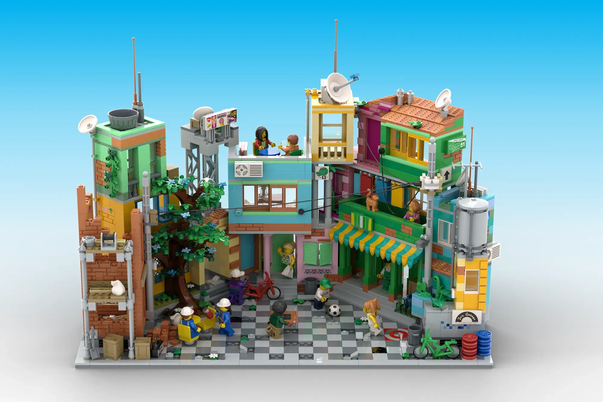 A Colorful Square | LEGO® Ideas