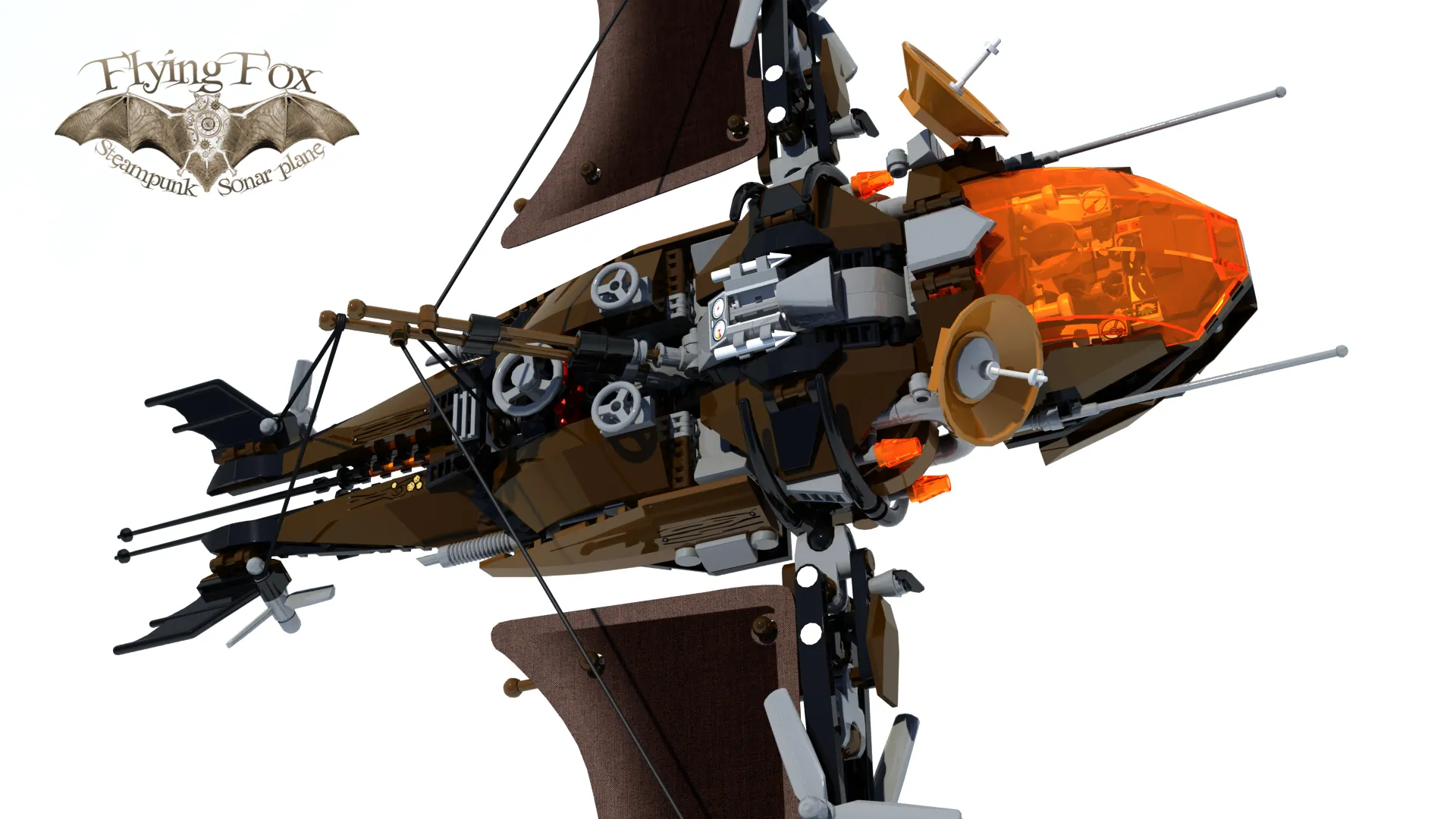 Flying Fox Steampunk Bat | LEGO® Ideas