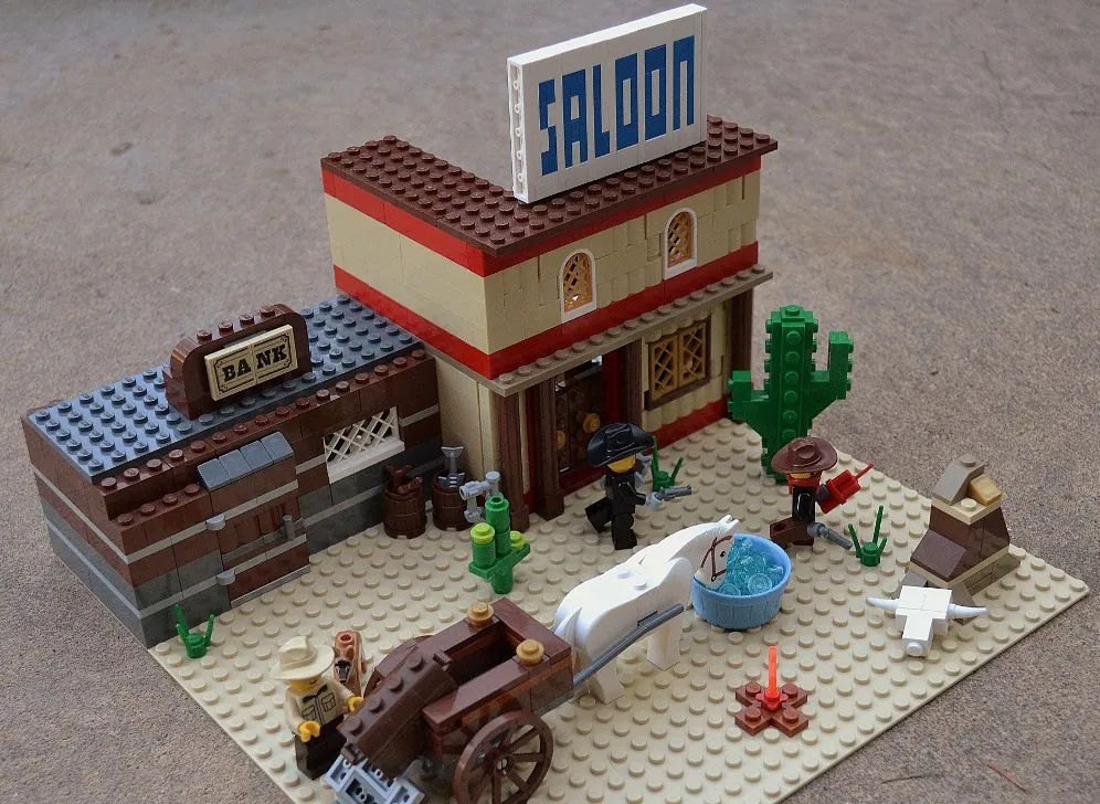 Wild West Saloon And Bank | LEGO® Ideas