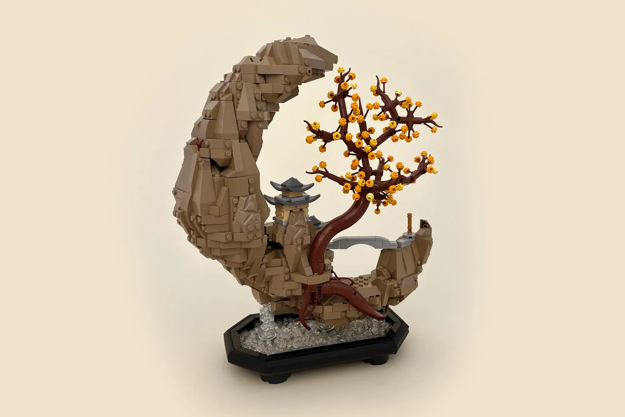 Crescent Moon Rock Sculpture | LEGO® Ideas