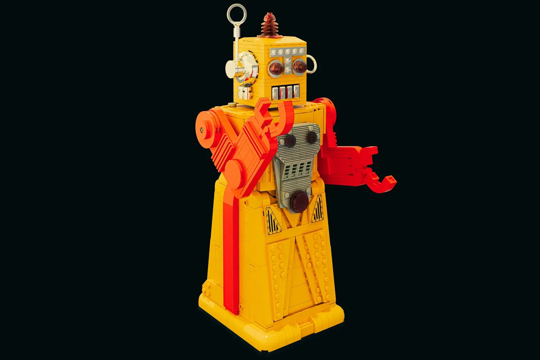 Kinetic Tin Toy | LEGO® Ideas