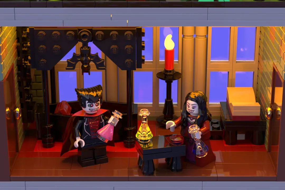 Midnight Adventure at the Nightmare Mansion | LEGO® Ideas