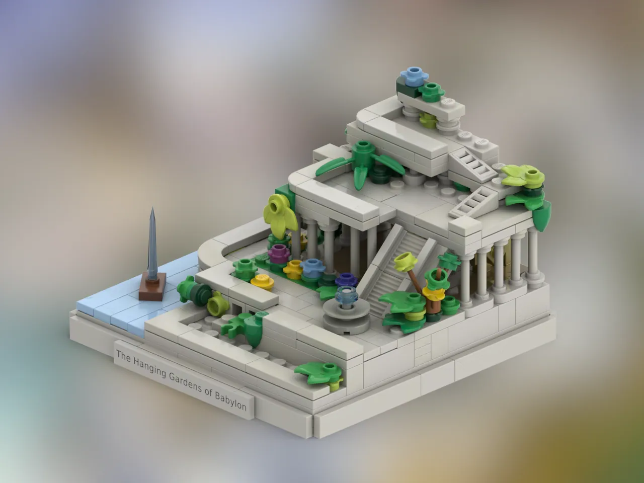The Hanging Gardens of Babylon | LEGO® Ideas