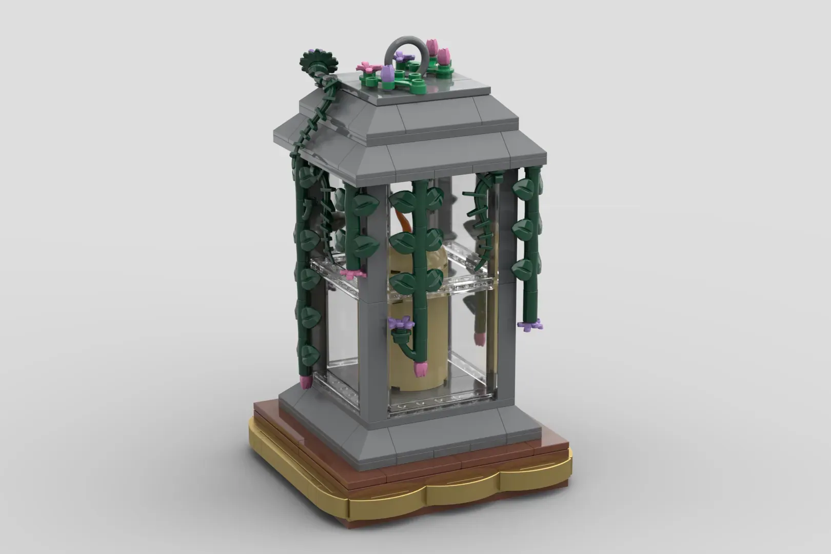 Overgrown Lantern Display | LEGO® Ideas