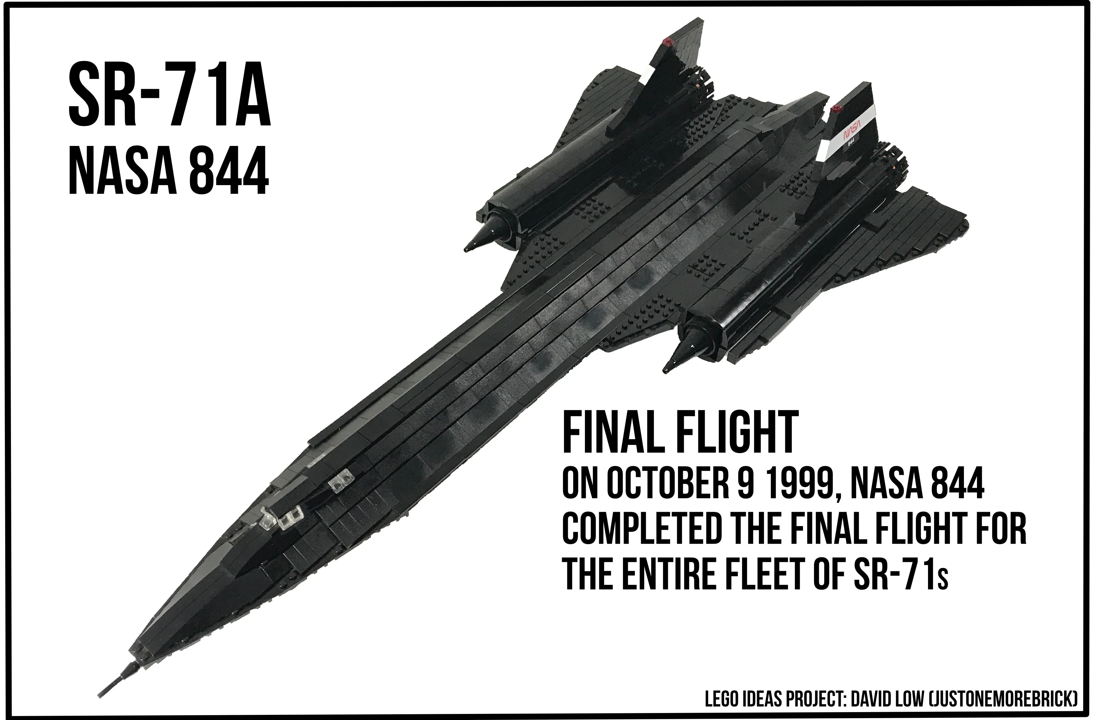SR-71A The Final Flight | LEGO® Ideas