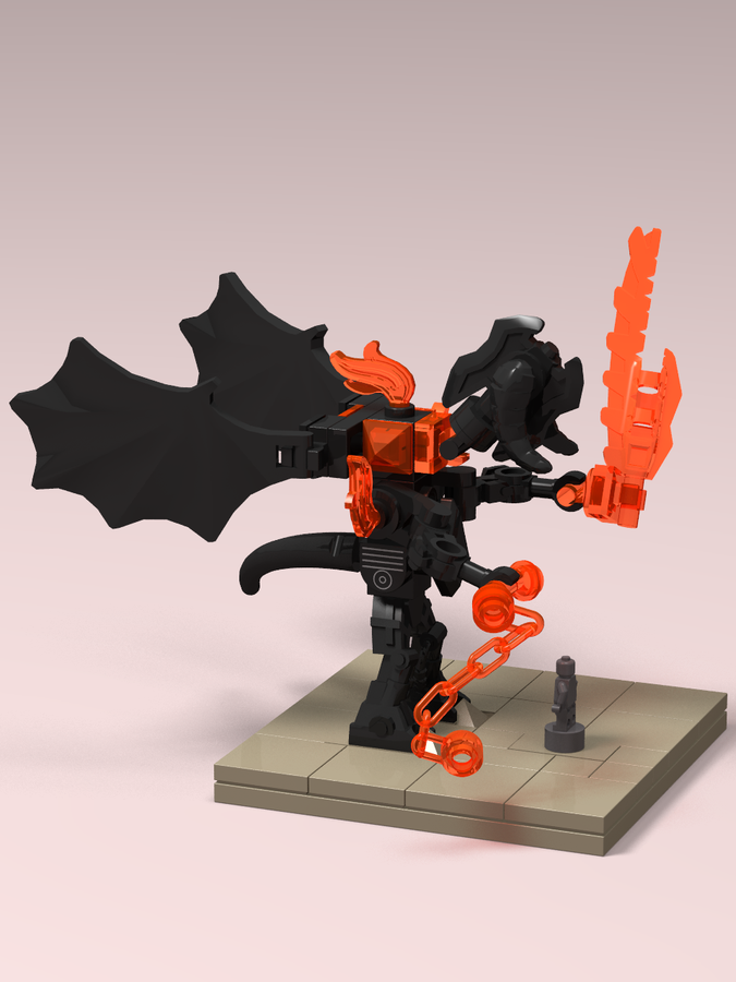 Lego Mini Balrogue Street Fighter Collectible Minifigure Series #3