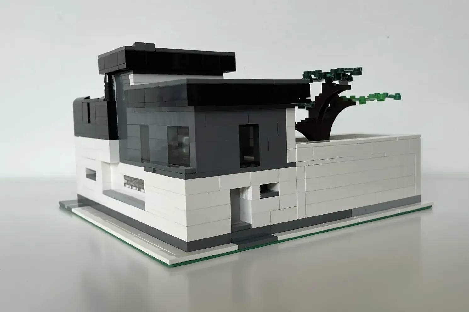 Architect White House With Patio | LEGO® Ideas