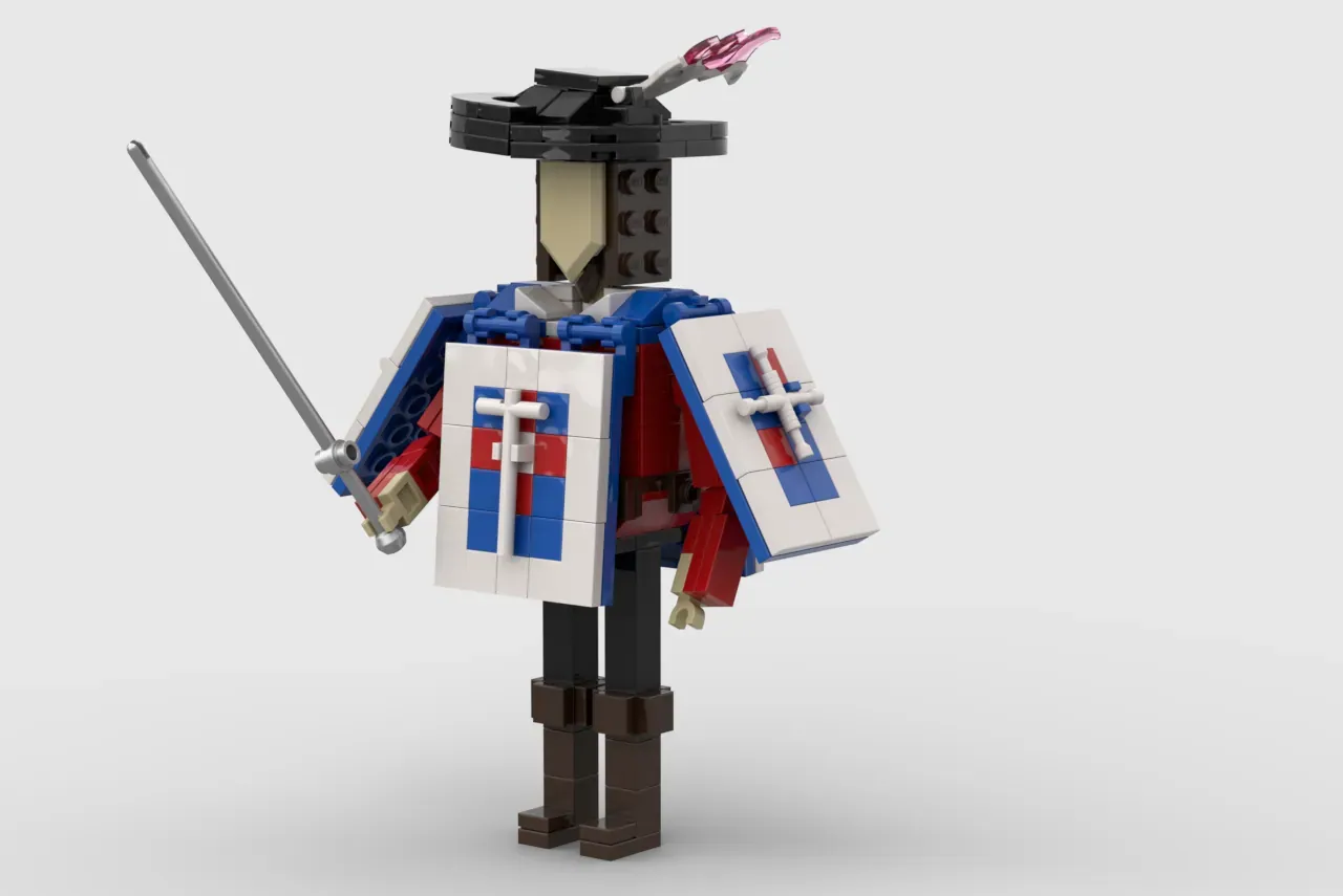 A Musketeer Figurine | LEGO® Ideas