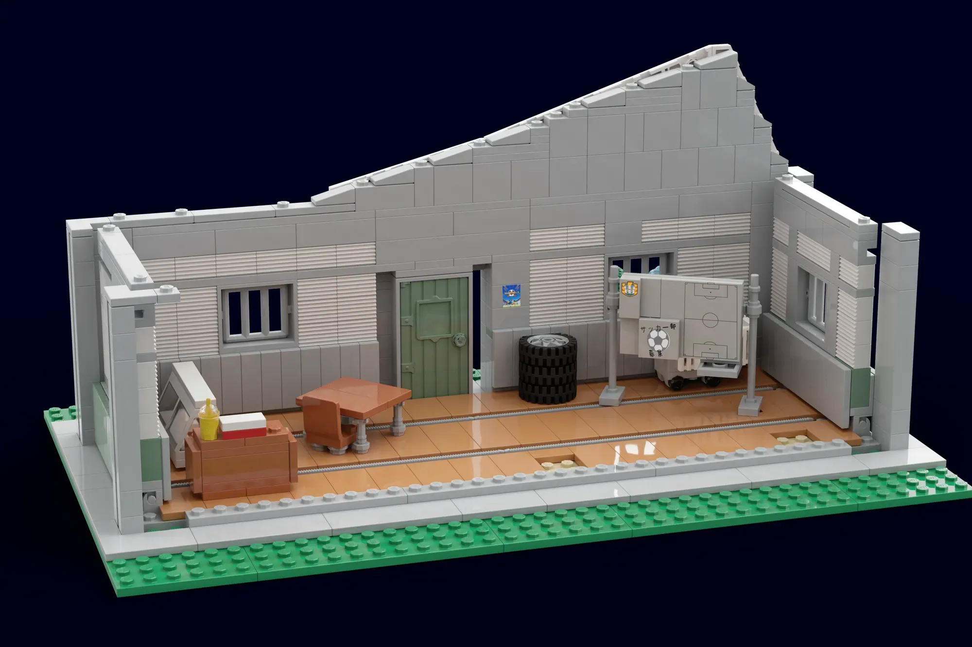 Inazuma Eleven – Raimon's Locker Room⚡ | LEGO® Ideas