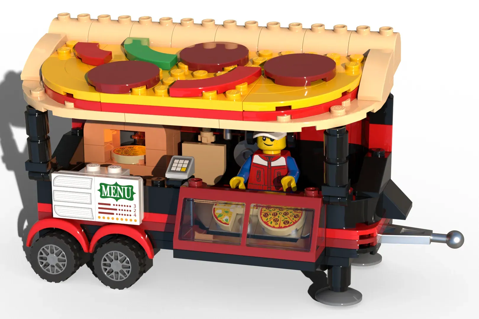 The Pizza Cart! | LEGO® Ideas
