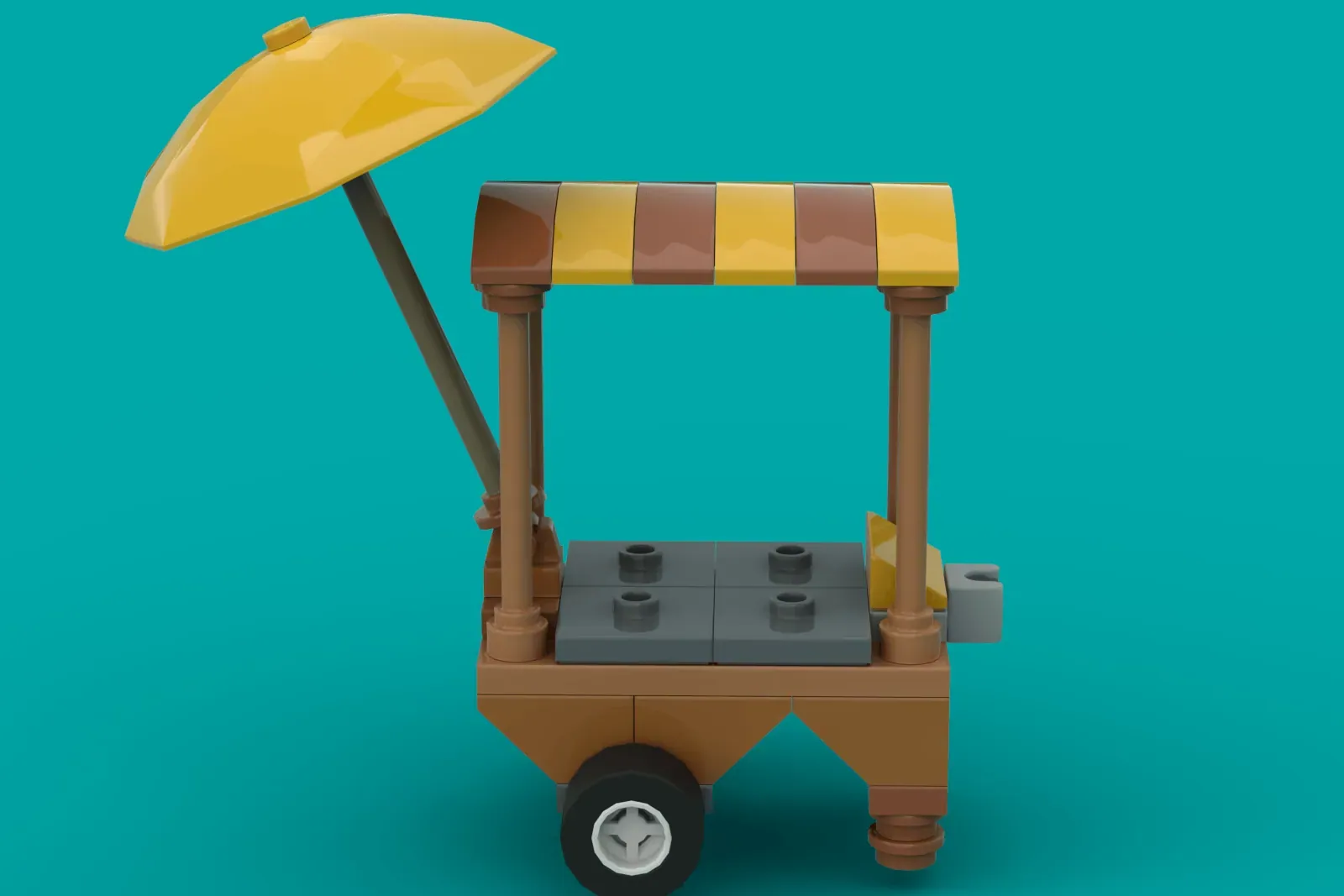 The Botanical Flower Cart Vendor | LEGO® Ideas