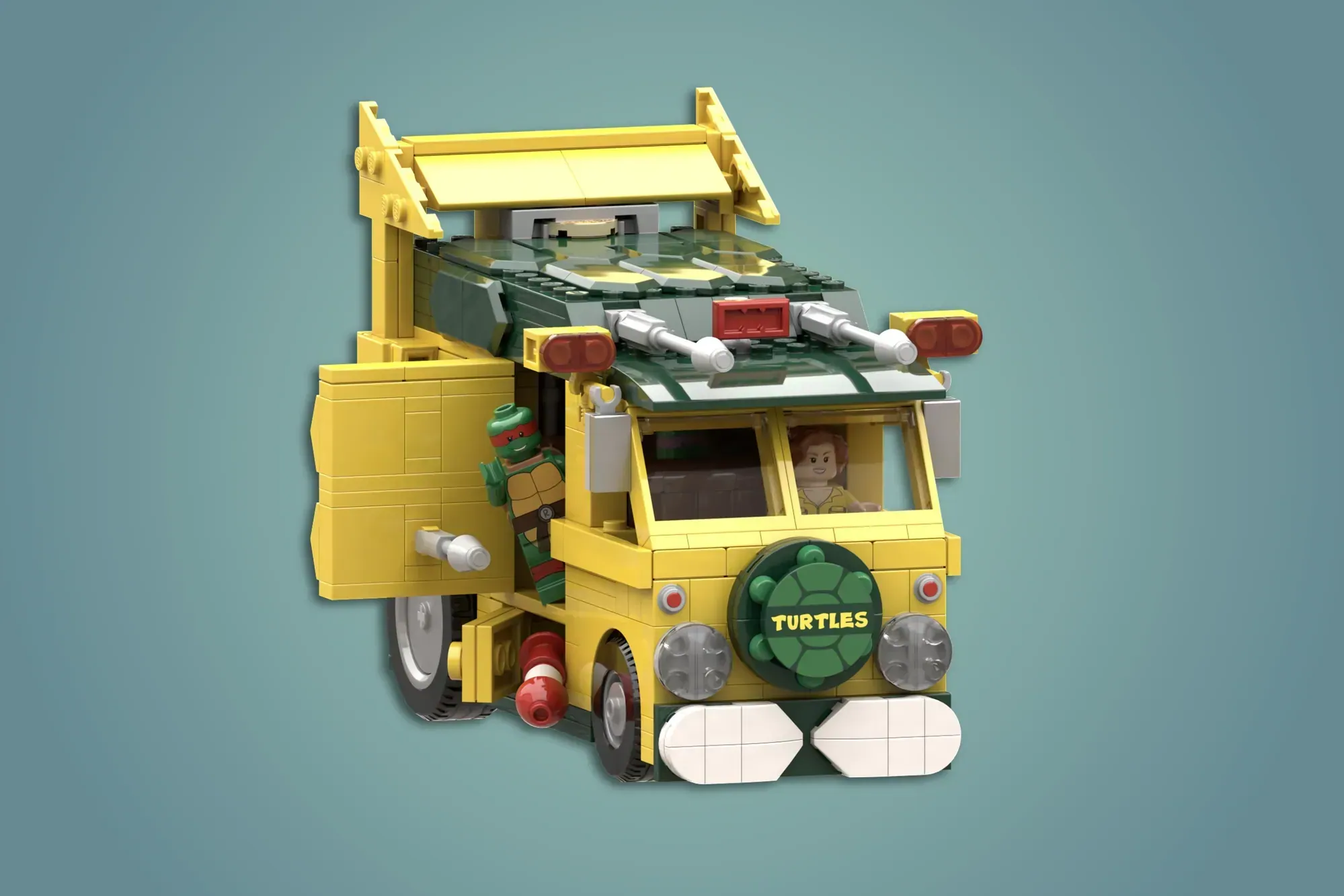 Teenage Mutant Ninja Turtles vs. The Technodrome | LEGO® Ideas