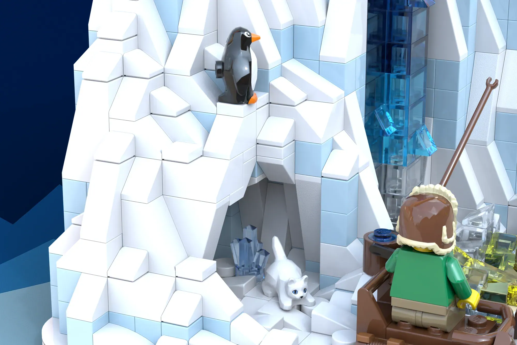 FROZEN FALLS: The Golden Fish | LEGO® Ideas