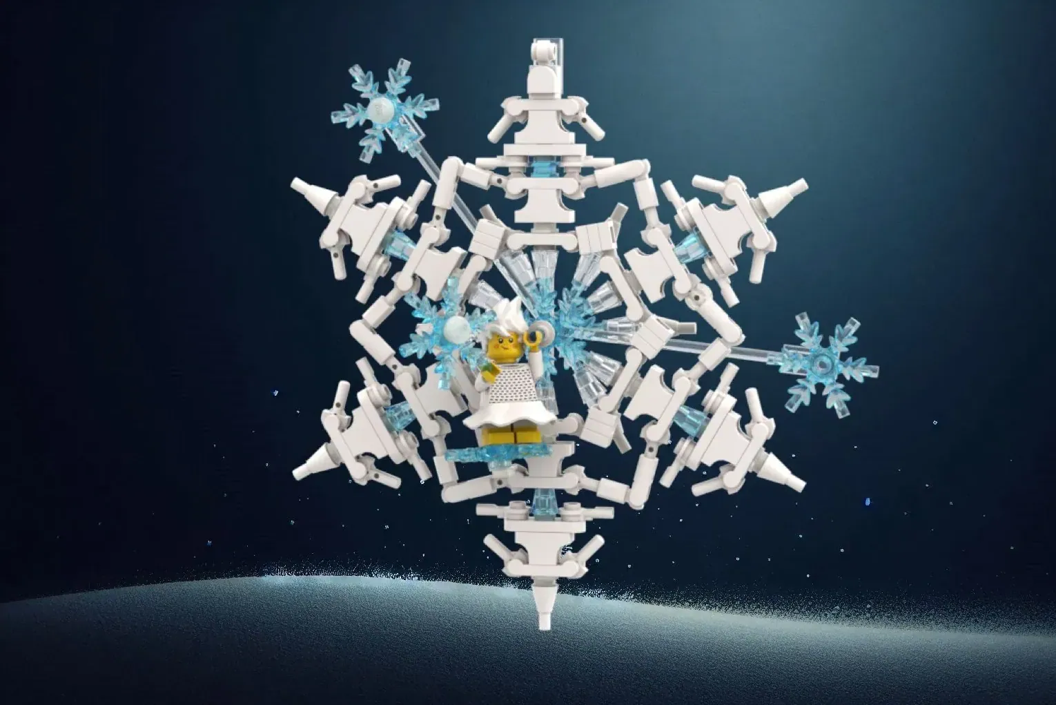 Little Snowflakes Gone Travelling - Ornament Set | LEGO® Ideas