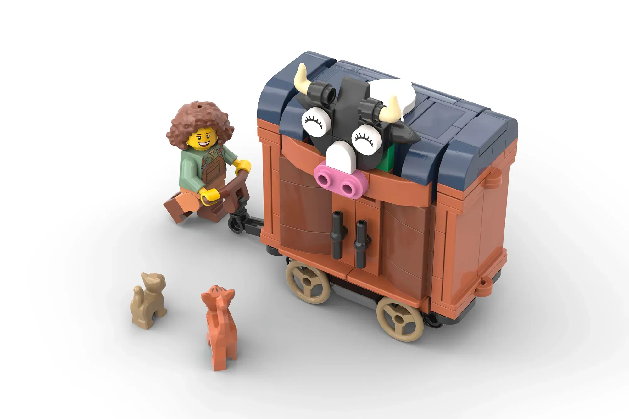 The Moo-Bile Dairy Cart | LEGO® Ideas