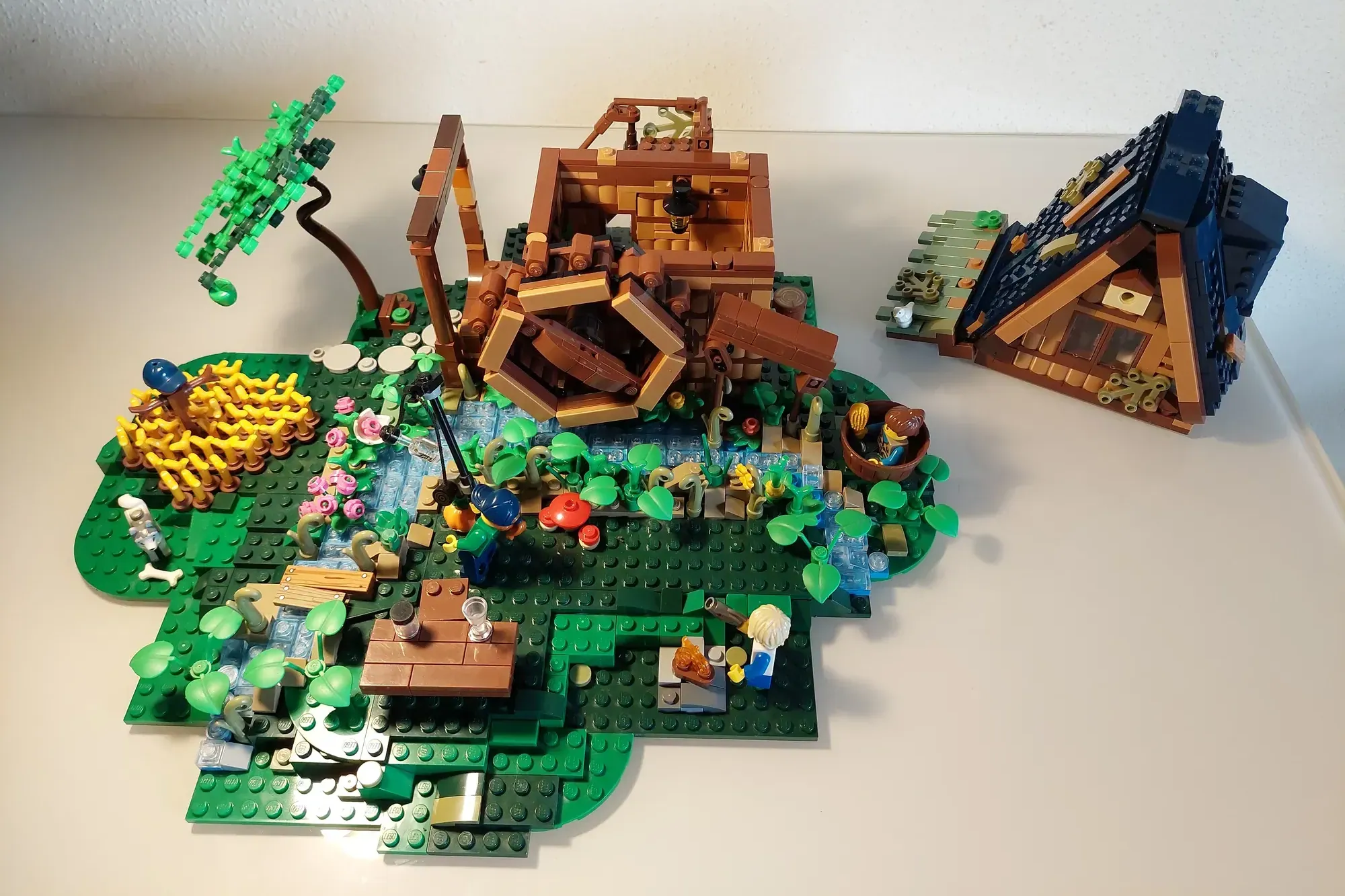 Peaceful Cabin at a Stream | LEGO® Ideas