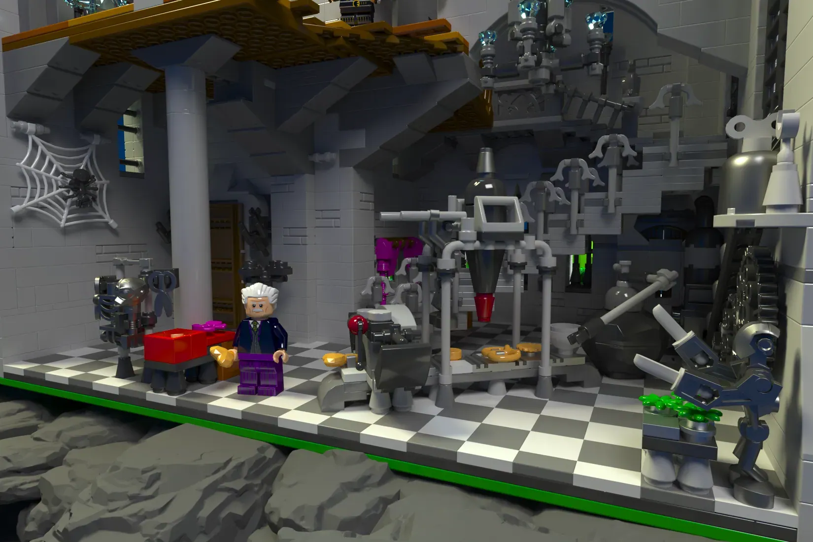 Edward Scissorhands Castle | LEGO® Ideas
