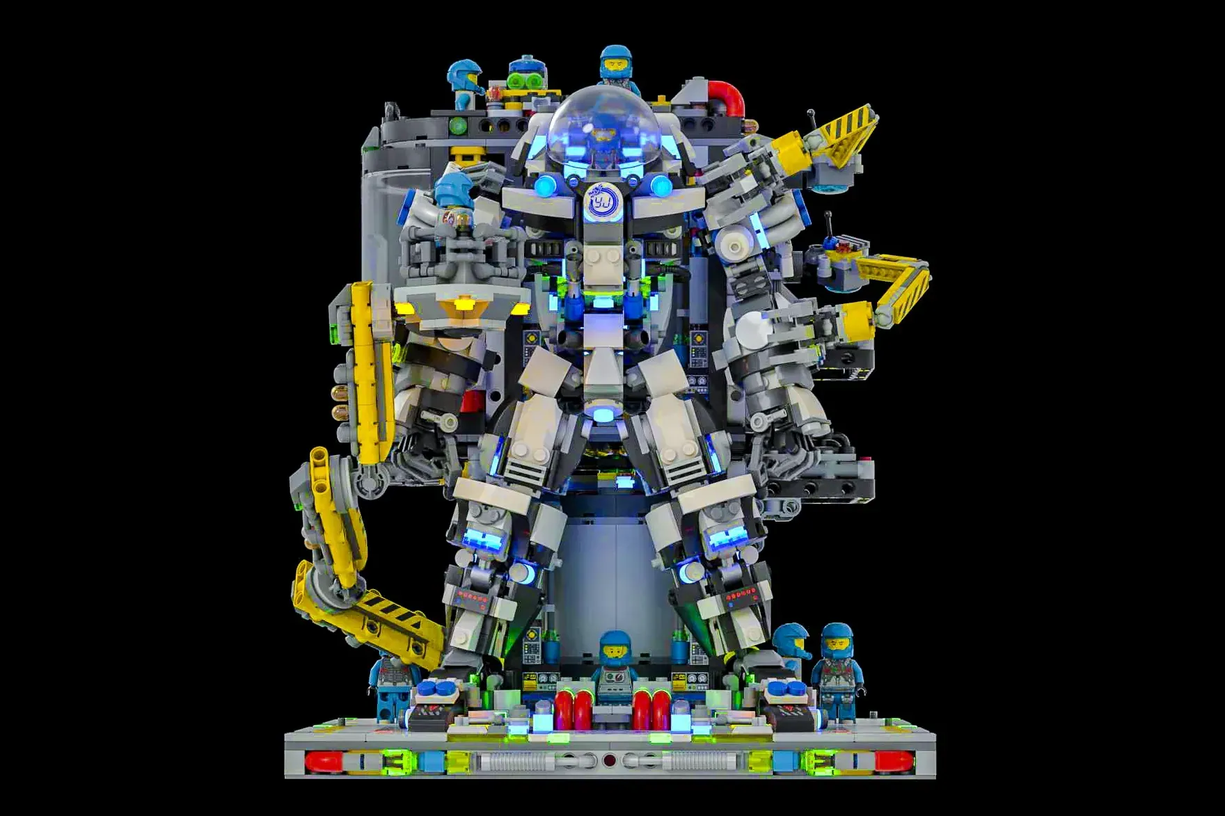 NEO SPACE MECHA With HANGAR DOCK | LEGO® Ideas