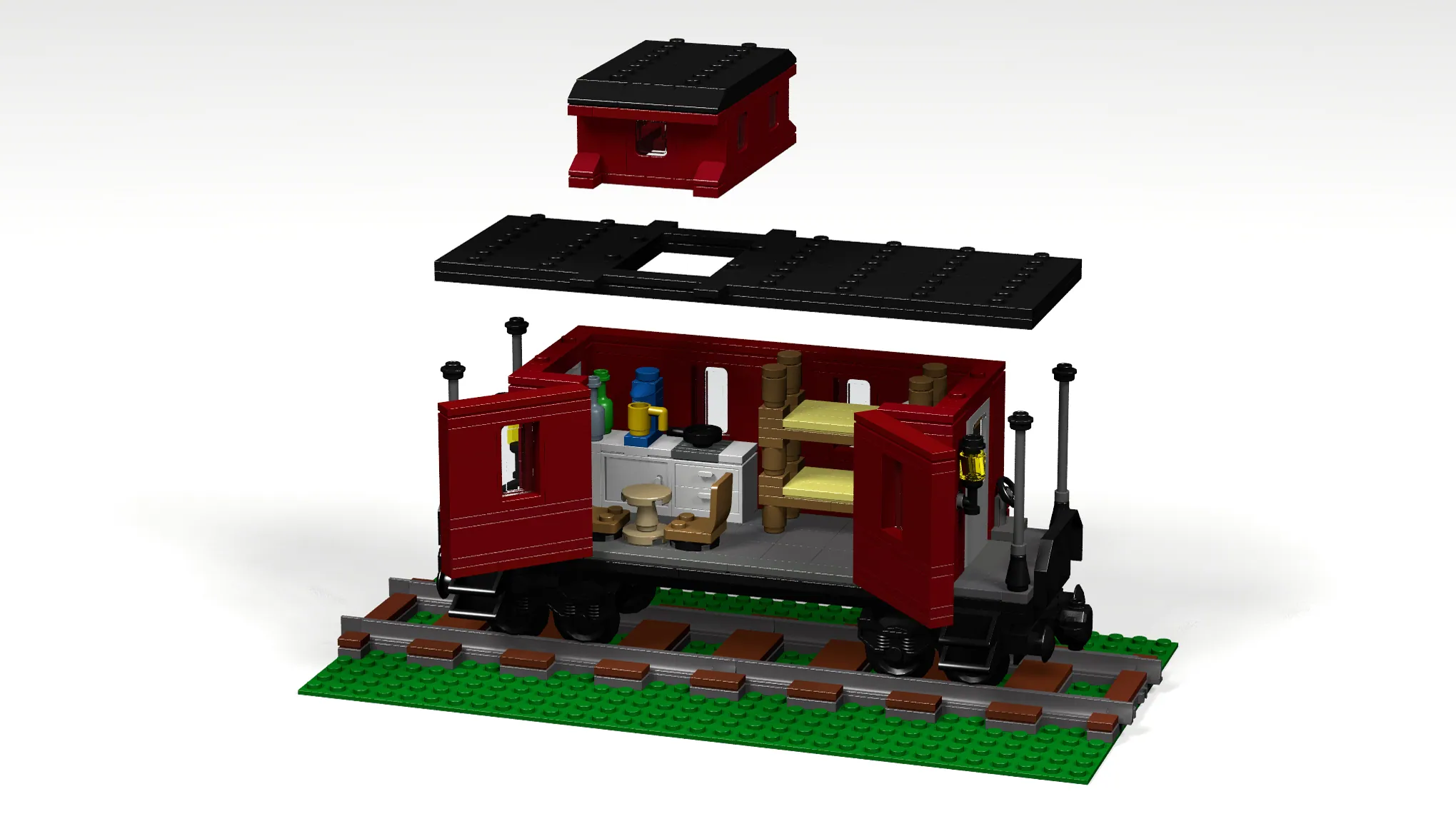 The Caboose Motel | LEGO® Ideas