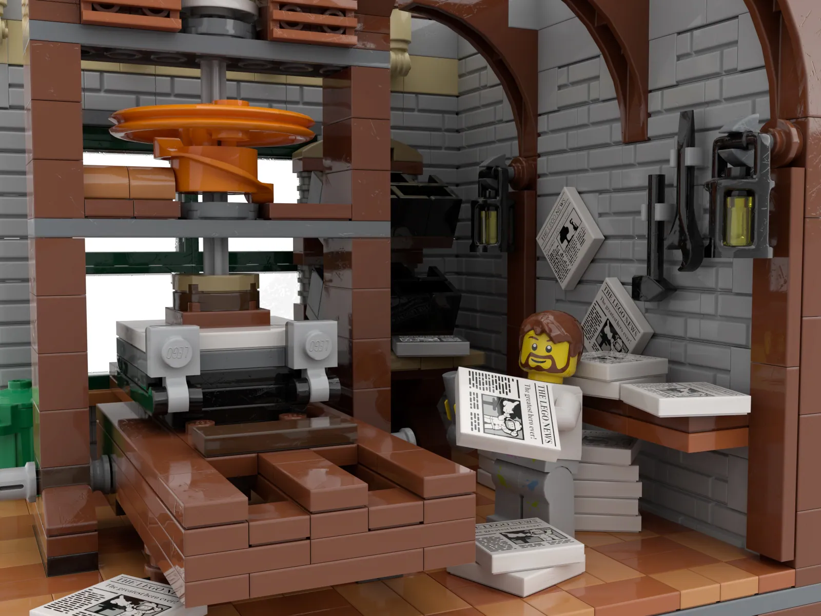 Gutenberg Press | LEGO® Ideas
