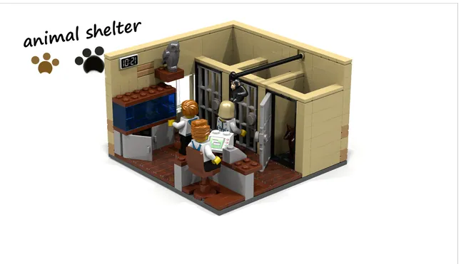 Lego Animal Shelter | LEGO® Ideas