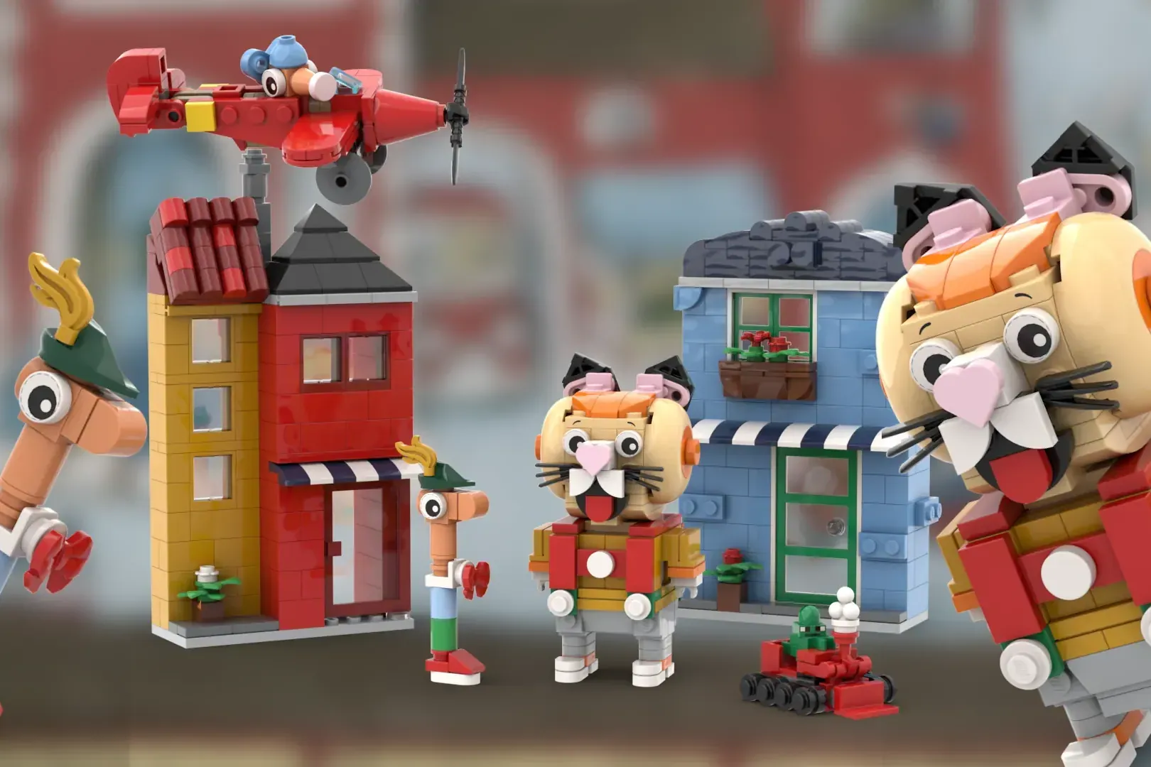 Huckle Cat and Lowly Worm | LEGO® Ideas