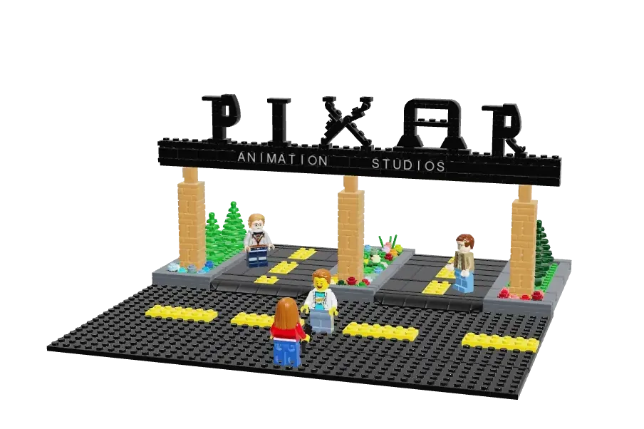 Pixar Animation Studios Gate | LEGO® Ideas