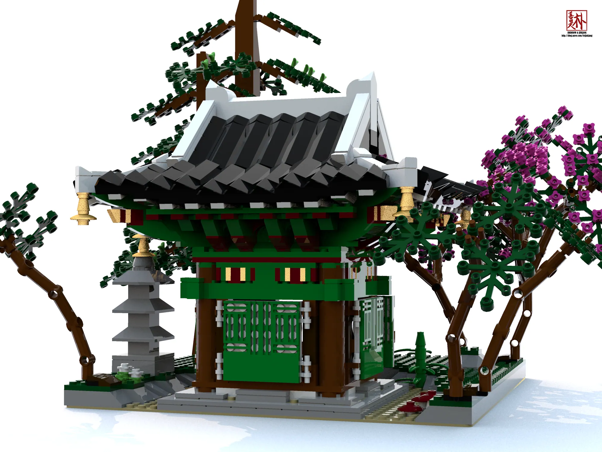 The Small Oriental Temple | LEGO® Ideas