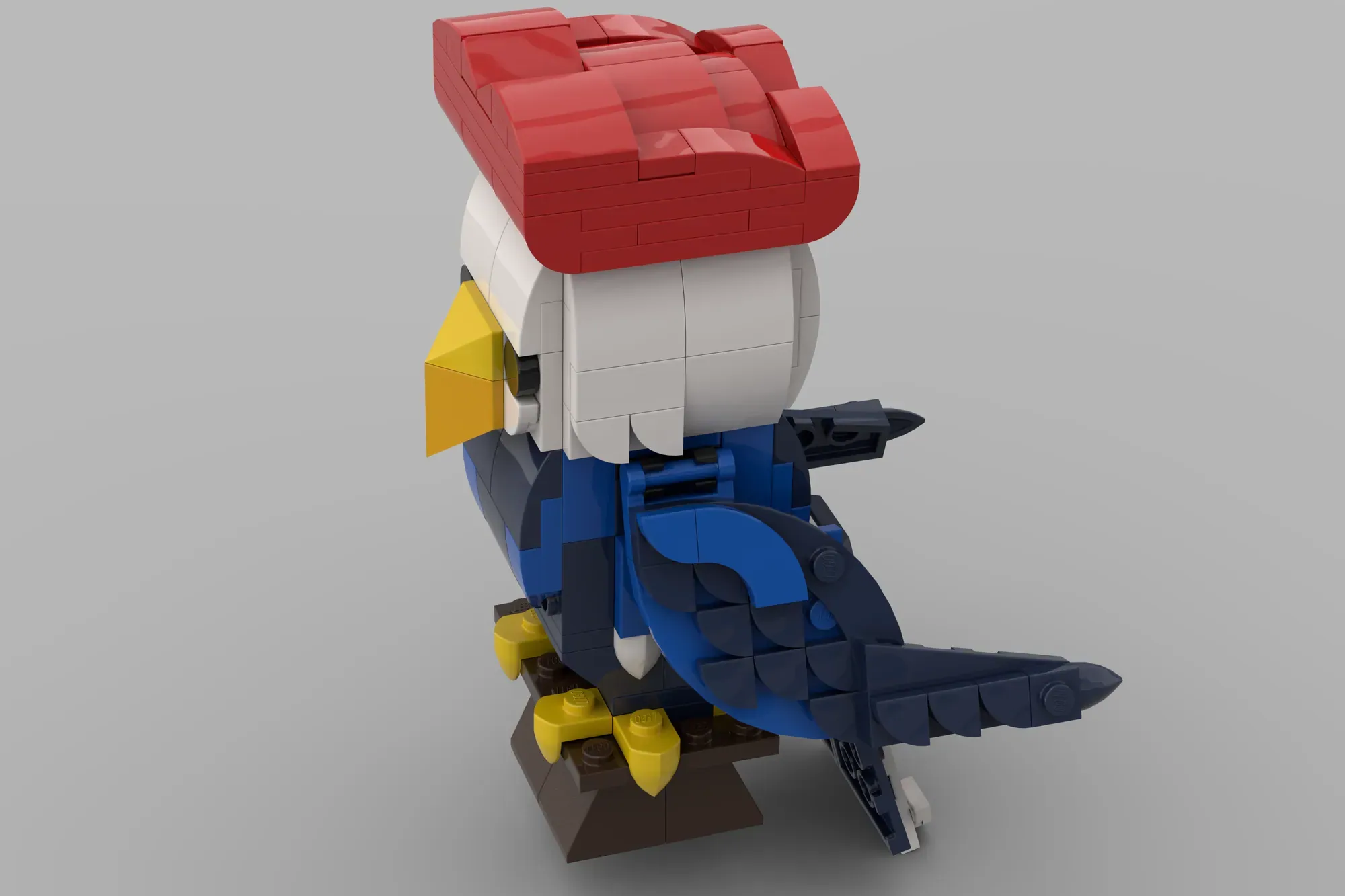 Bald Eagle With Red Hat | LEGO® Ideas