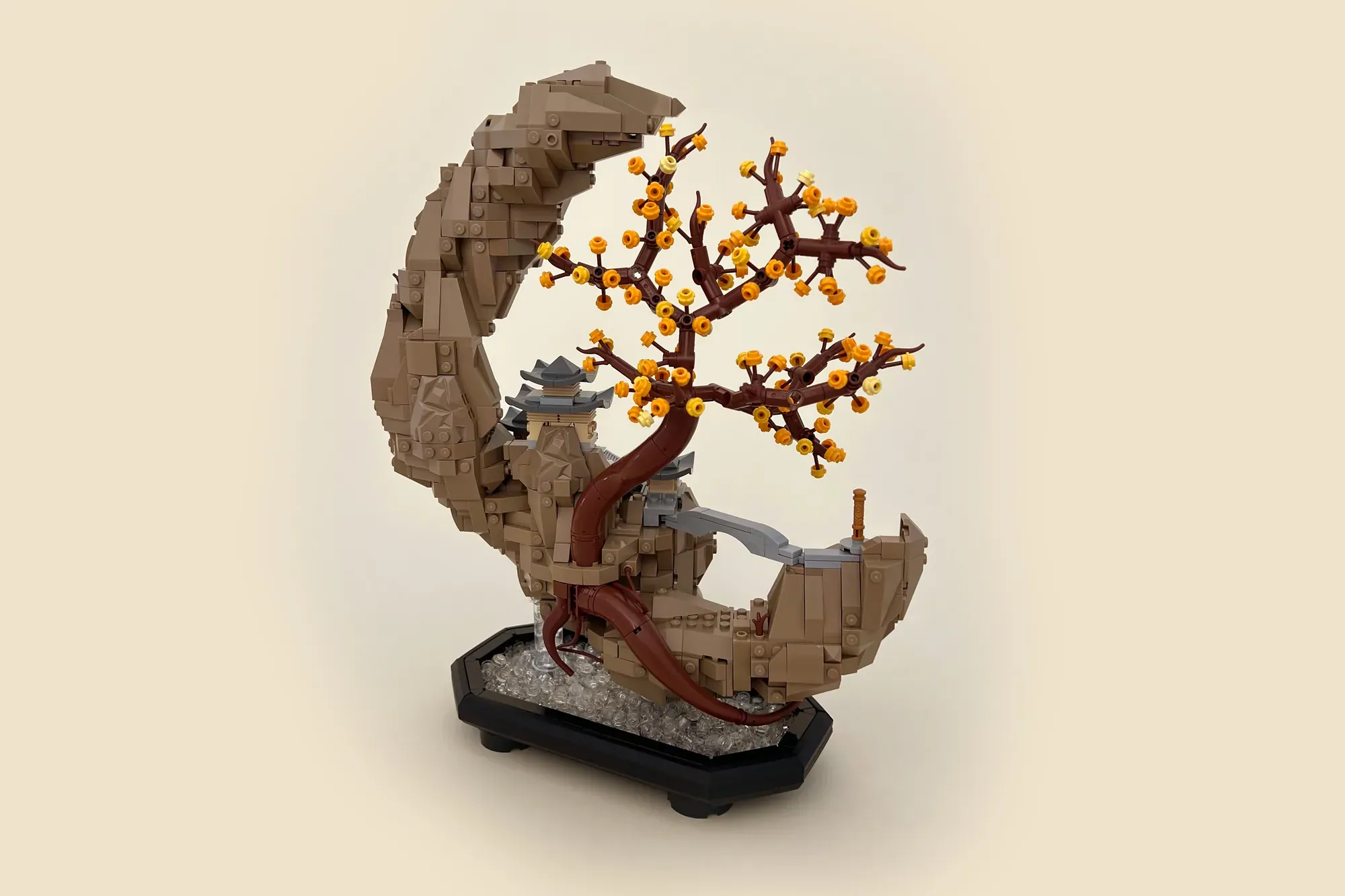Crescent Moon Rock Sculpture | LEGO® Ideas