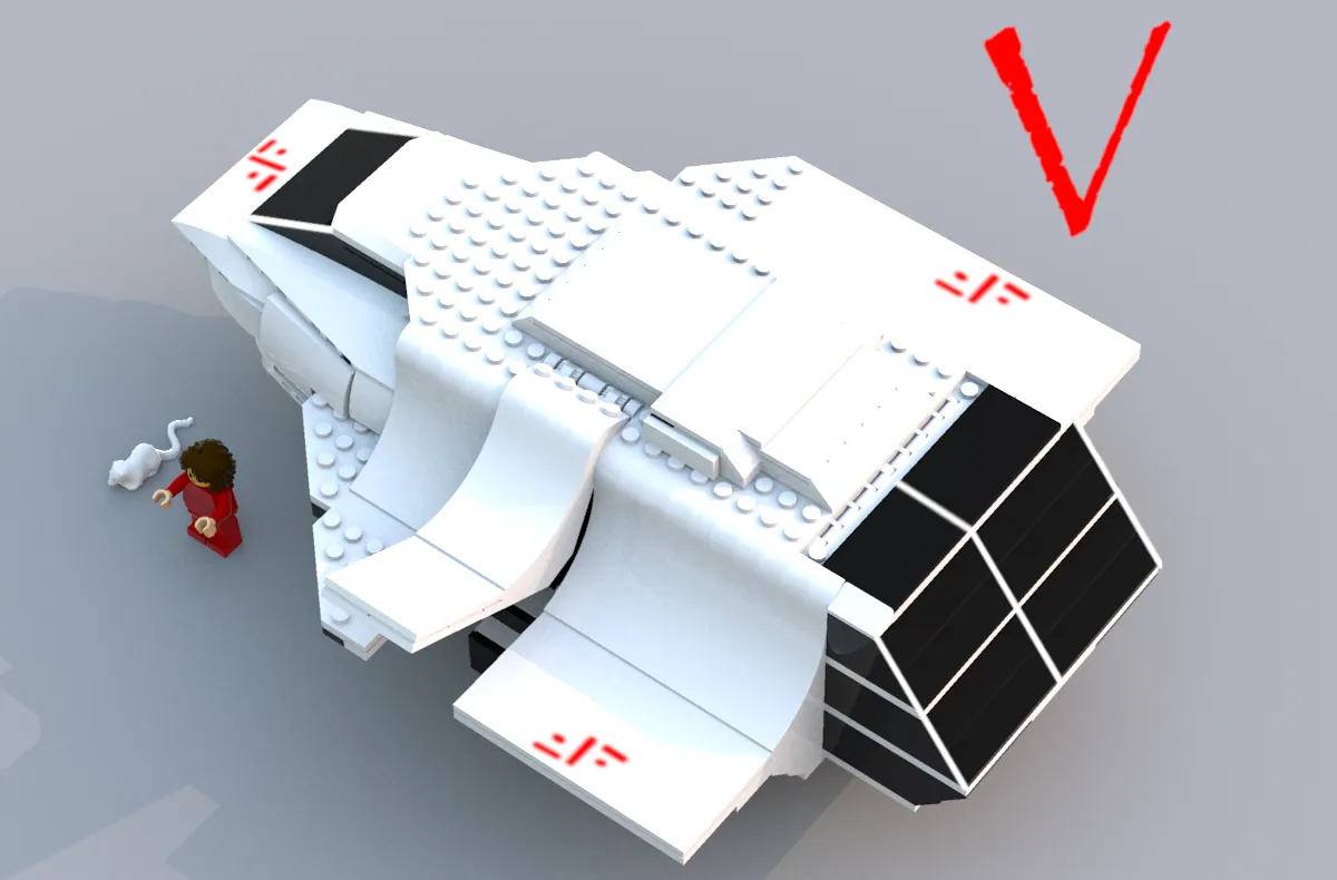 Visitors Sky-Fighter Remastered | LEGO® Ideas