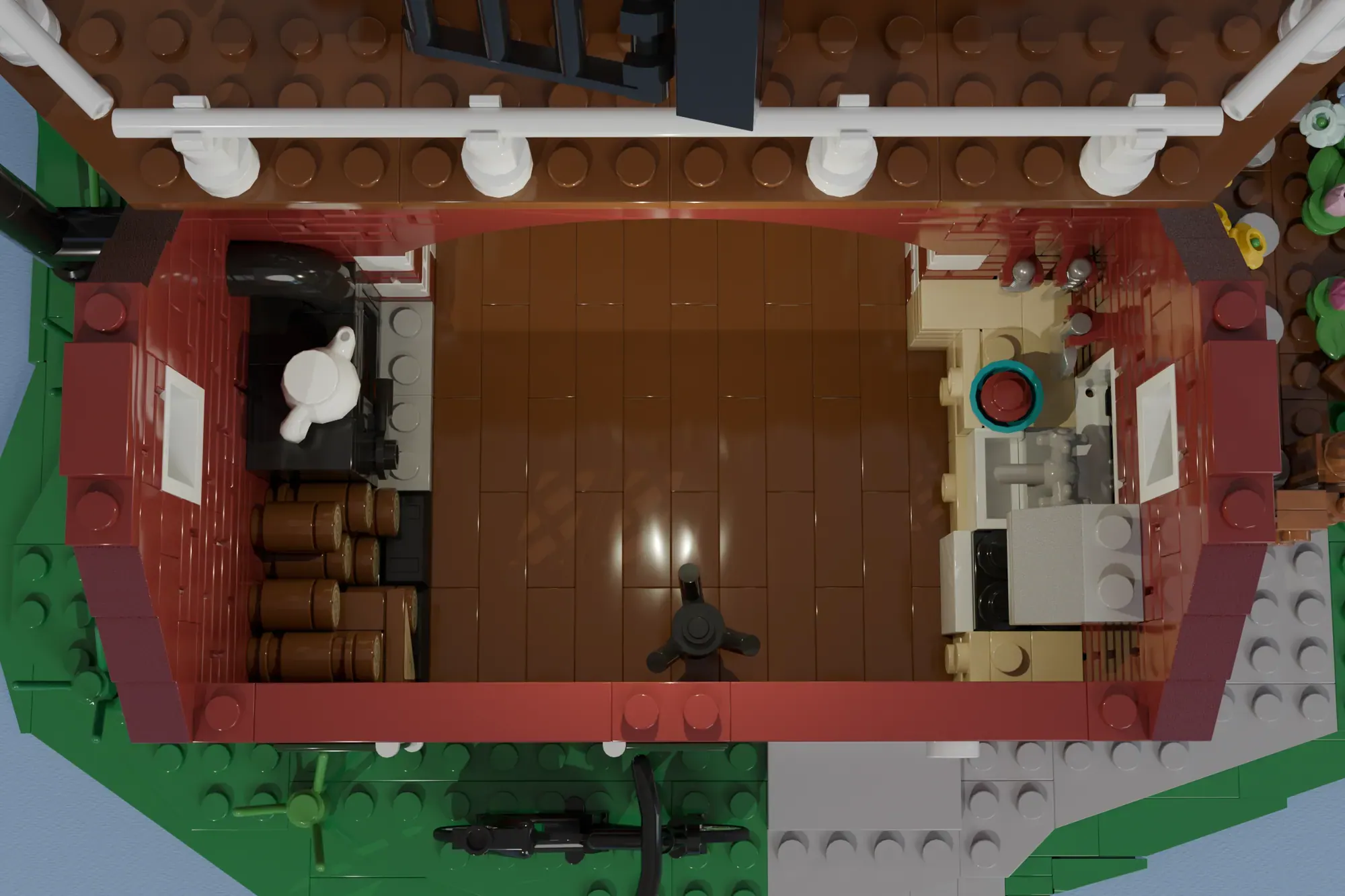 Motorized Windmill Home | LEGO® Ideas