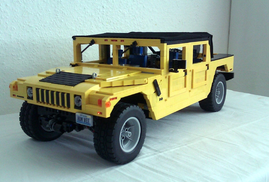 hummer h1 lego