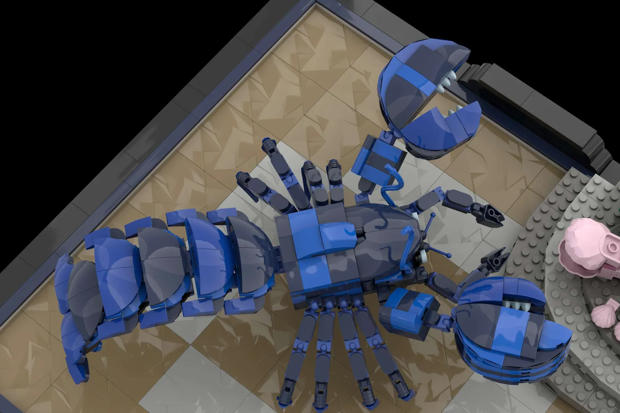 Cutie, the Blue Lobster | LEGO® Ideas