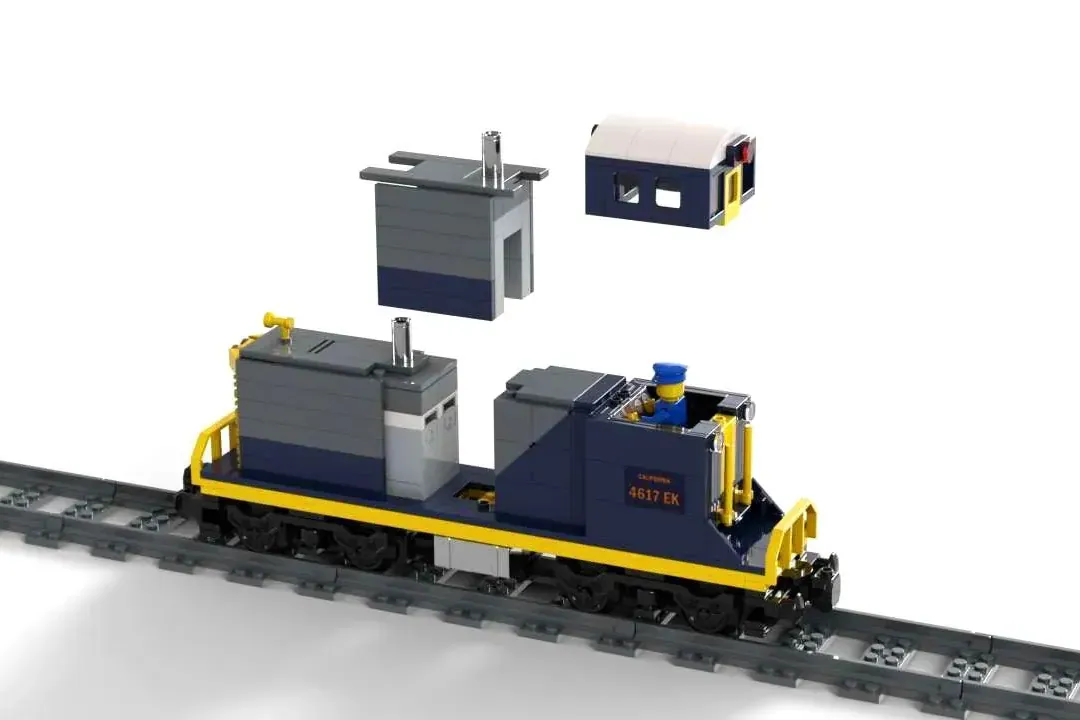 Cargo Train W/ Operating Cars | LEGO® Ideas
